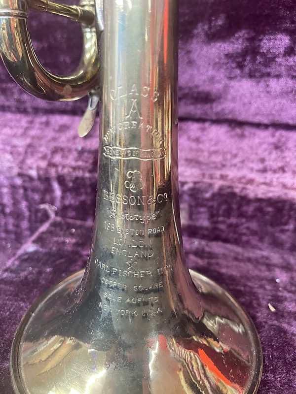 Besson Trumpet Class A New Creation 1920’s | Reverb