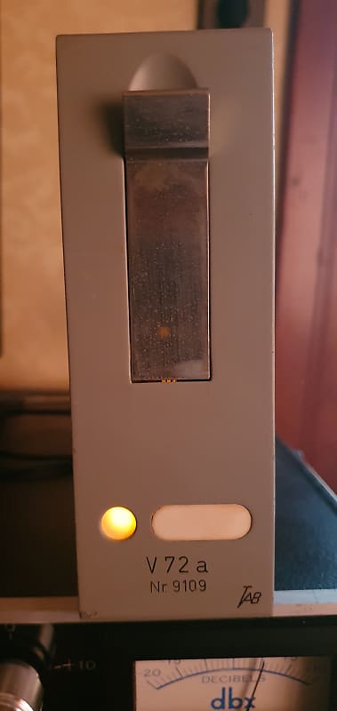 TAB V72a (Telefunken) tube preamp from the 60s | Reverb