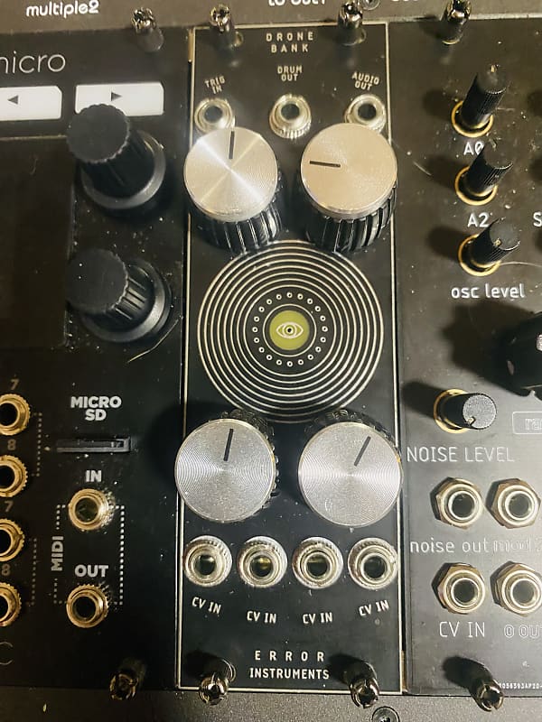 errorinstruments Zilver drone 2022 - Silver | Reverb