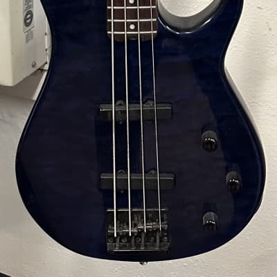 Peavey Millennium 4 BXP 4-String Bass (Dark Quilted Blue | Reverb