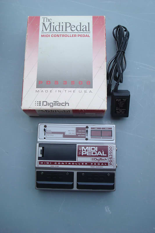Digitech PDS3500 Midi Controller pedal | Reverb