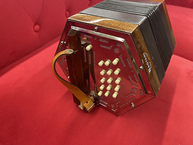 Bastari 30 Button Anglo Concertina G/C | Reverb
