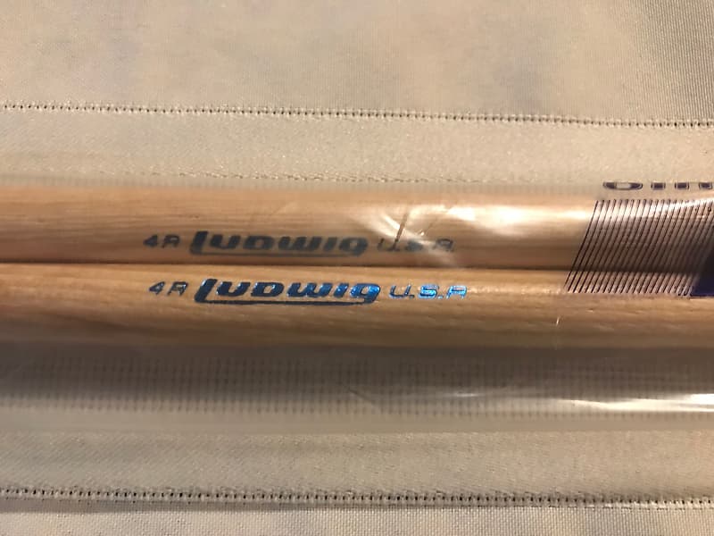 Ludwig Drum Sticks 4R Hickory | Reverb