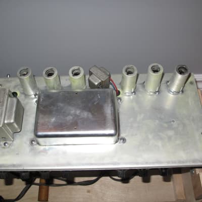 Original Vintage 1968 Drip Edge Fender Deluxe Reverb Chassis | Reverb