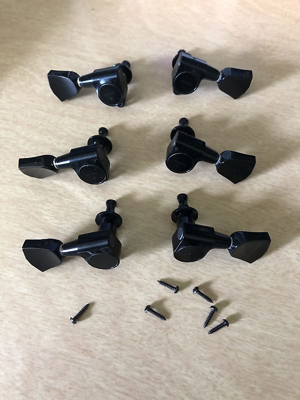 Gotoh SG301-04 Black Keystone Les Paul SG Tuners 3x3 | Reverb