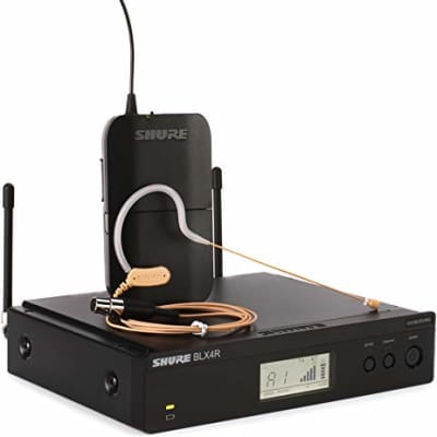 Shure BLX14R/MX53 Wireless Rack-mount Presenter System with | Reverb