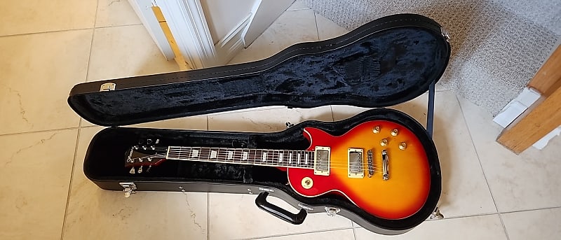 Ventura , Red Burst, Les Paul W/Hard Case | Reverb