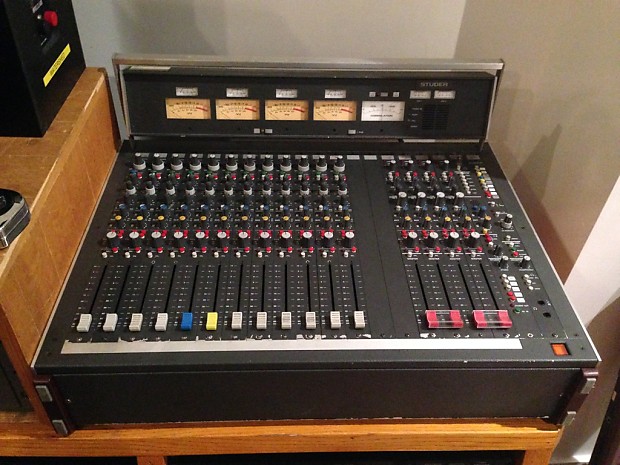 Studer 962 - 12 Mic/Lin, 4 Bus Recording/Mixing Sidecar | Reverb