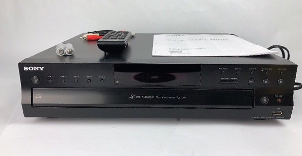SONY CDP-CE500 5 DISC PLAYER EX-CHANGE SYSTEM/ USB RECORD | Reverb UK
