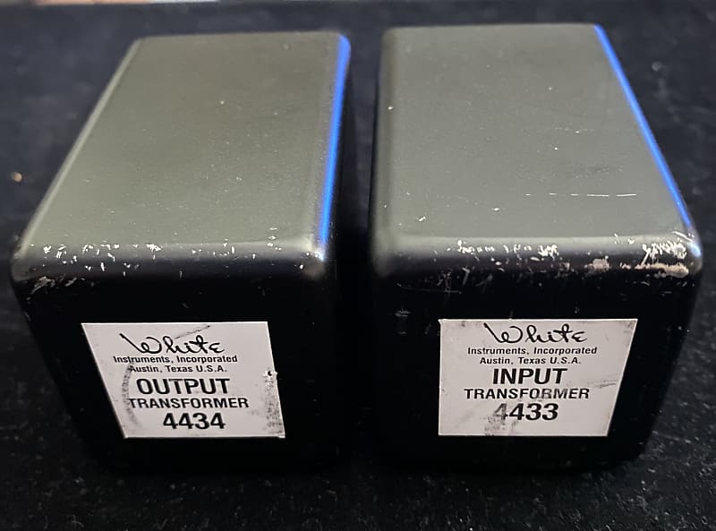 White Instruments EQ Transformers 4100a EQ 4434 4433 1980’s | Reverb