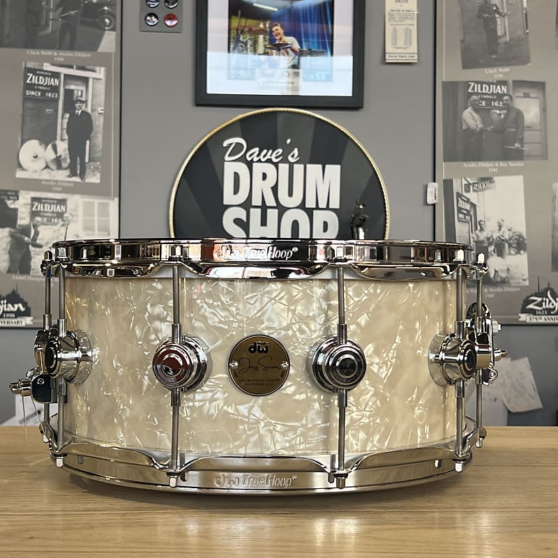 DW 6x14 SNARE VINTAGE MARINE JAZZ SERIES SHELL | Reverb