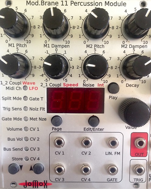 JoMox Mod.Brane 11 Percussion module | Reverb