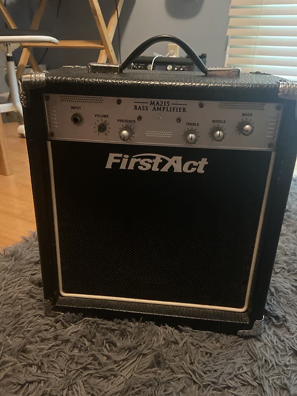 Great Beginner Bass Amp Combo First Act MA215 2000s | Reverb