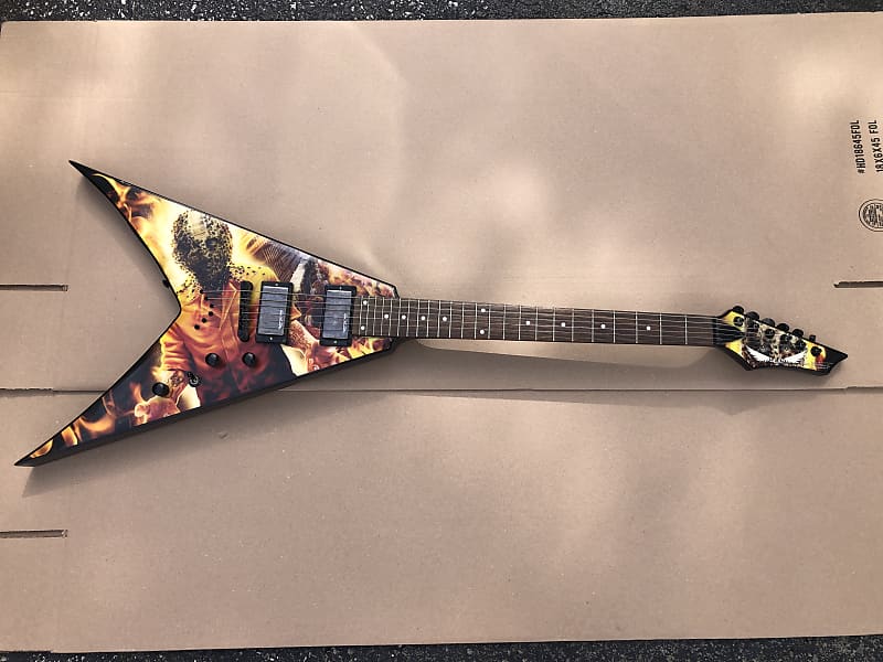 Dean Dave Mustaine End Game Flying V Electric Guitar | Reverb