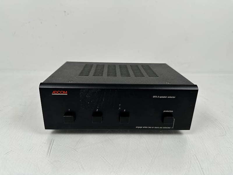 ADCOM GFS-3 Speaker Selector Home Theater Stereo Audio | Reverb