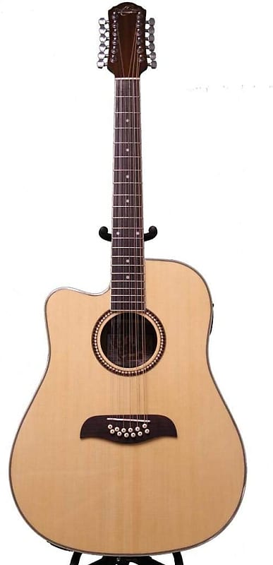 Oscar Schmidt by Washburn Left Hand OD312CE 12 String | Reverb