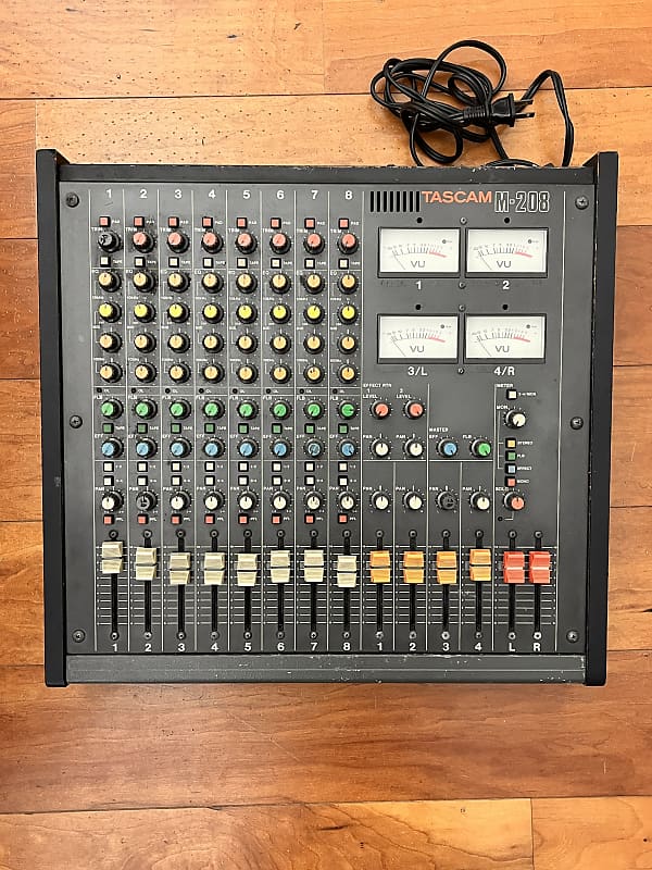 TASCAM M-208 8-Channel Mixer 1980’s | Reverb