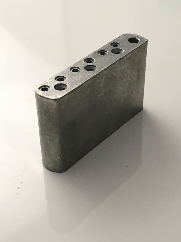 Fender MIM Strat Bridge Block 2 1/16” String Spacing 2000s | Reverb