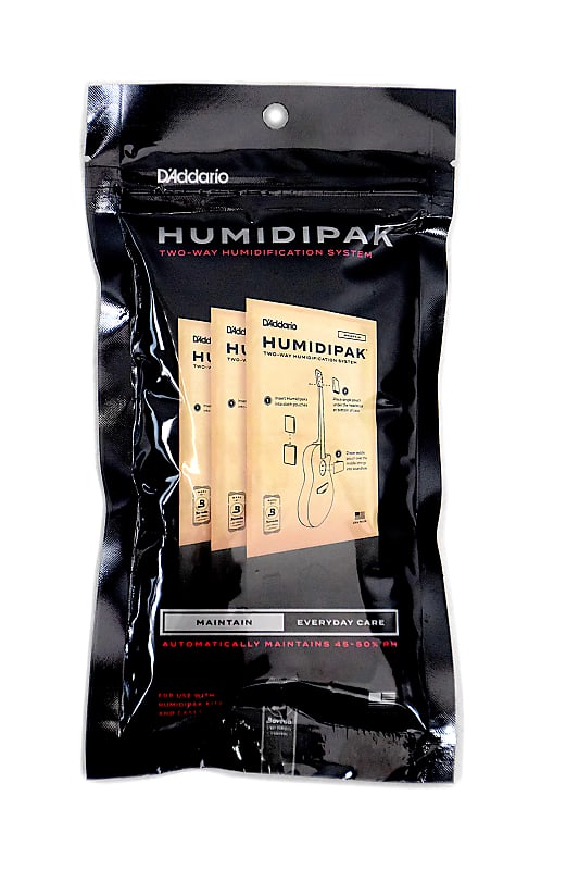 D'Addario Humidipak System Refill - 3 pack | Reverb