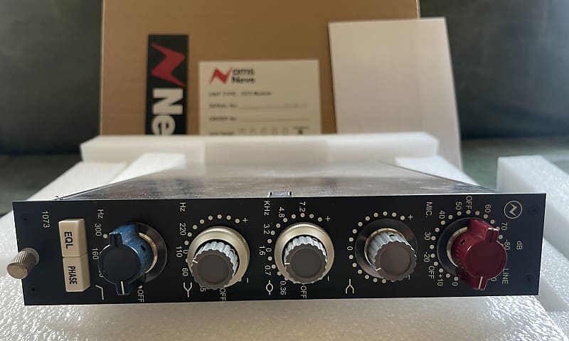 AMS Neve 1073 CH Classic Mono Mic Preamp/EQ 1073 2020 - RA | Reverb