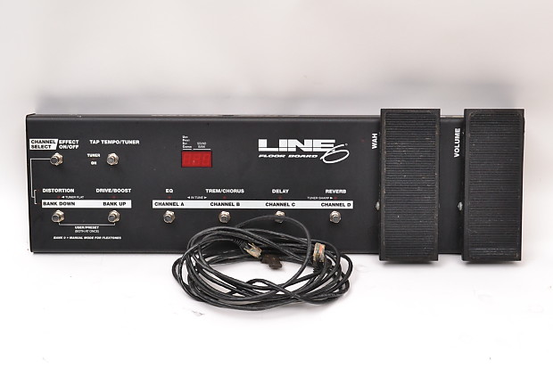 Line 6 Floorboard long Board Wah and Volume Pedal/Footswitch | Reverb