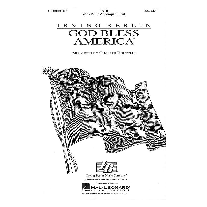 Hal Leonard God Bless America® (SATB) SATB arranged by | Reverb