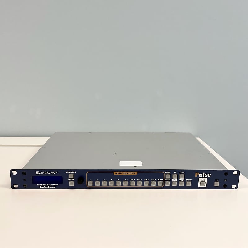 Analog Way Pulse PLS300 Dual Scaler Hi-Resolution Mixer | Reverb