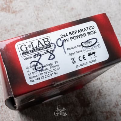 G LAB 2x4 Separated 9V Power Box PB-2 #00013700889 NOS | Reverb