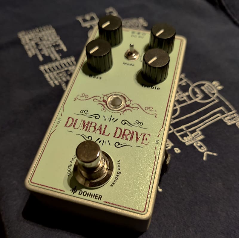 Donner Dumbal Drive Guitar Pedal True Analog Circuit | Reverb