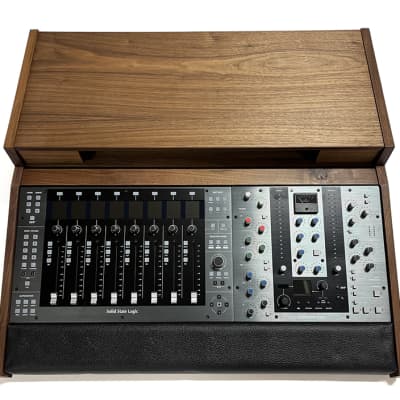 Solid State Logic UF8 & UC1 & Custom Walnut Enclosure w/ Rack | Reverb