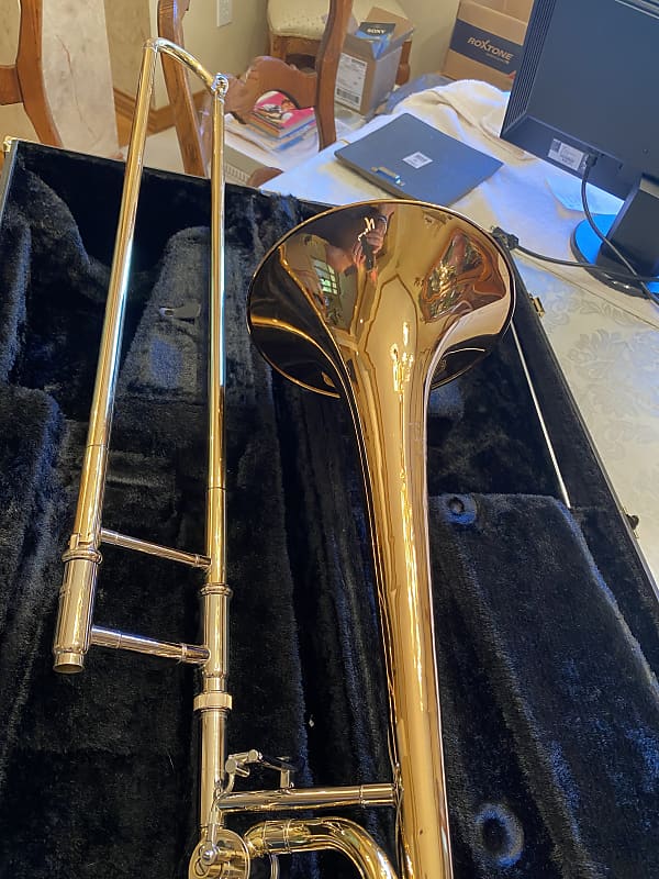 Yamaha Trigger Trombone YSL548GOAL 2010’s Brass | Reverb