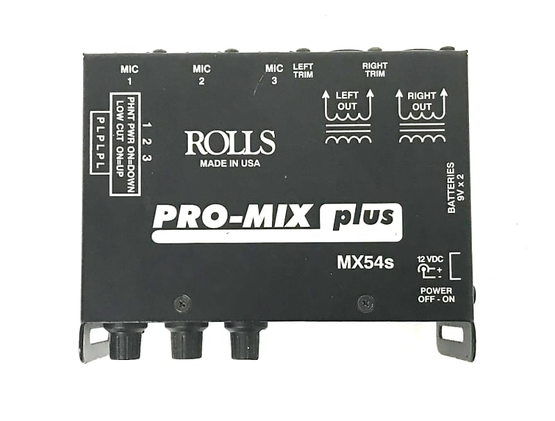 Rolls Mixer MX54S | Reverb