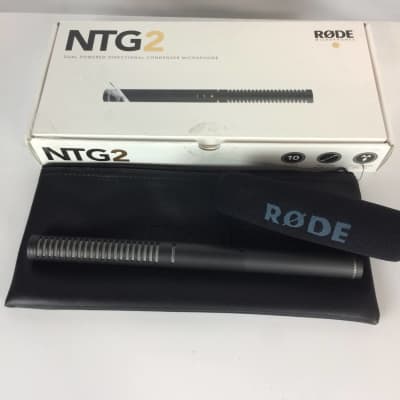 Rode NTG-2 Multi-powered Shotgun Microphone Bundle with Rode | Reverb