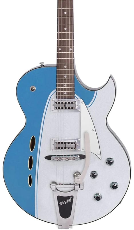 Backlund Rockerbox II DLX Metallic Blue-Silver | Reverb
