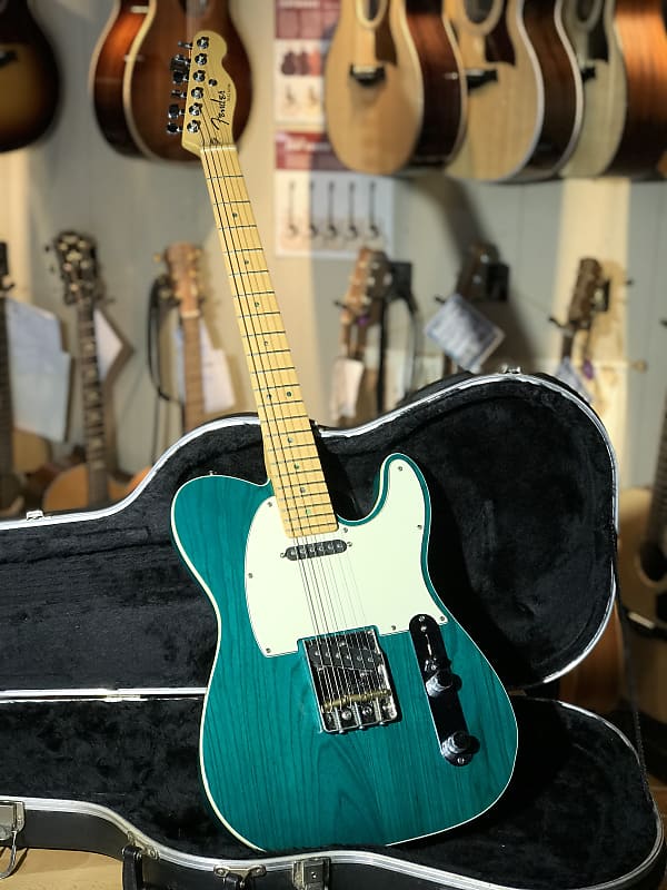 2002 Fender Fender American Deluxe Telecaster - Teal | Reverb