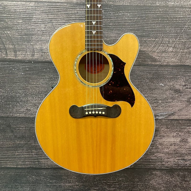 Gibson J-180 EC Acoustic Electric Guitar (Hollywood, CA) | Reverb