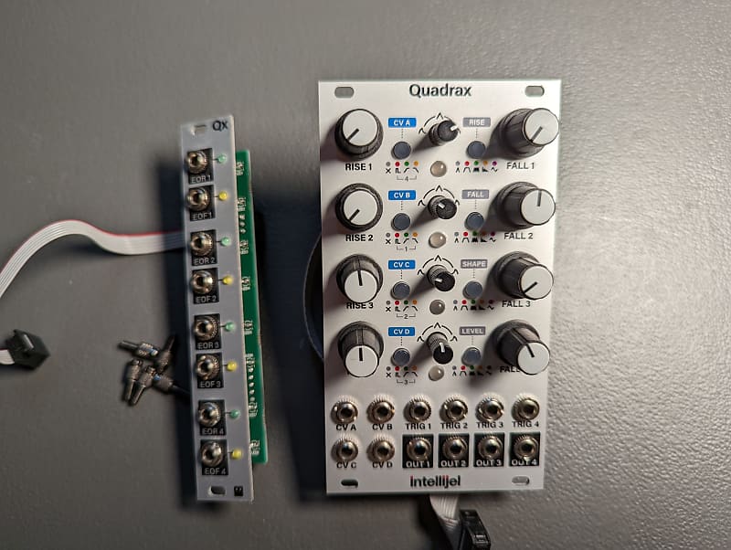 Intellijel Quadrax with expander | Reverb