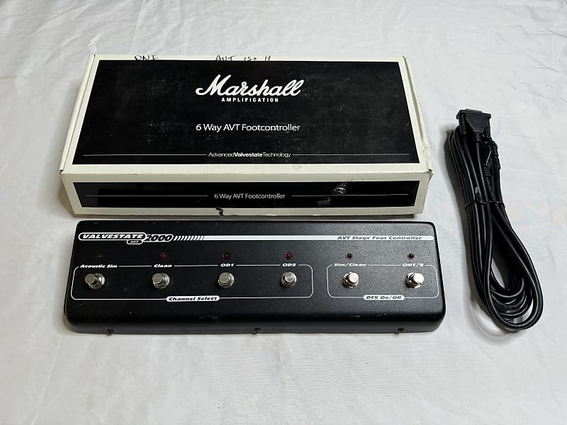 Marshall AVT 6 Way Stage Foot Controller Valvestate 2000 W/ | Reverb