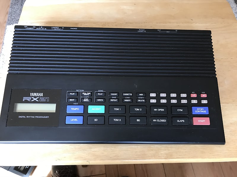 Yamaha RX21 1985 Black | Reverb