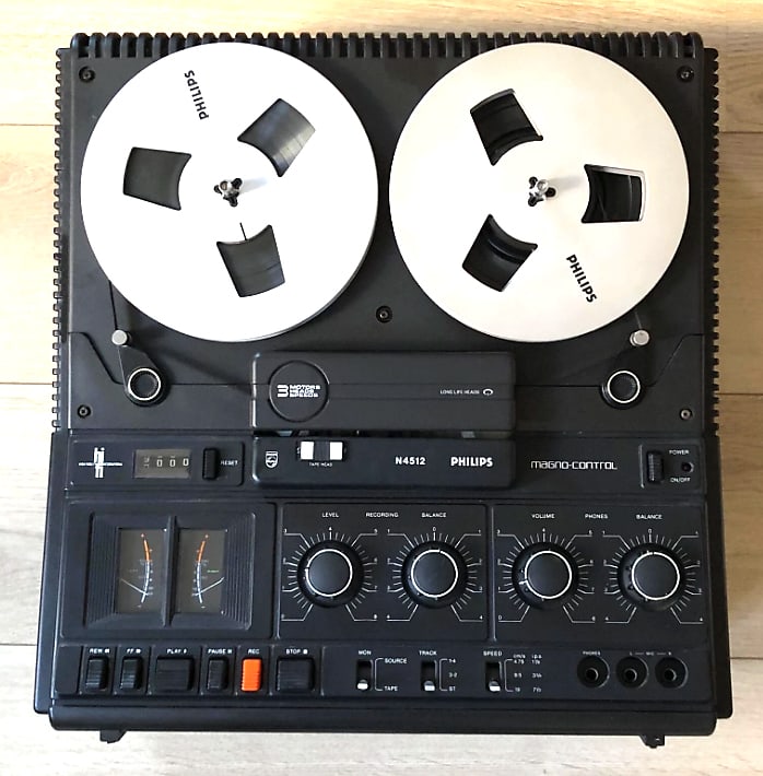 Vintage 1977 Philips N4512 Reel to reel tape | Reverb Ireland