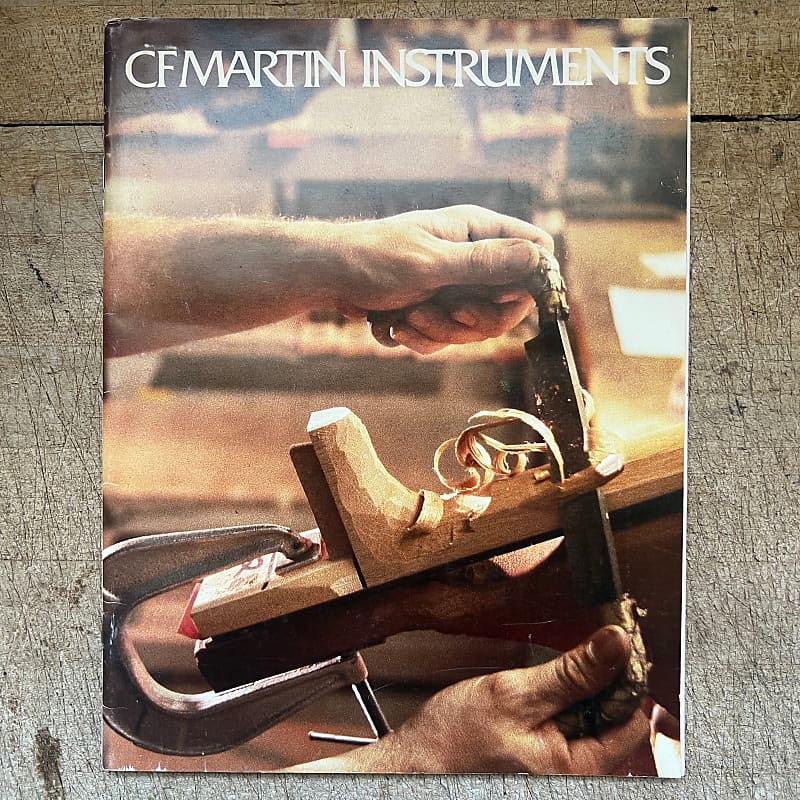 CF Martin Instruments 1980s Catalog, Original | Reverb