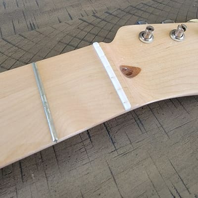 Warmoth 1-3/4" wide 1.75” fat boat neck boatneck Custom Tele | Reverb