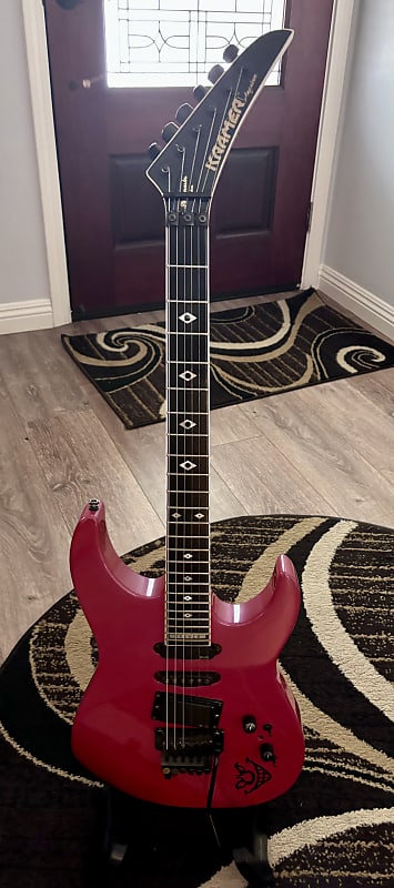 Kramer Stage master 80s 90s - Hot pink flip-flop | Reverb