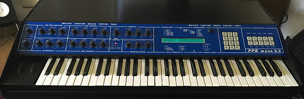PPG Wave 2.3 1985 Blue | Reverb