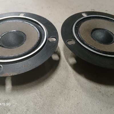 TWEETERS PAIR Foster SA 80227-3 1980s CONE TWEETERS | Reverb