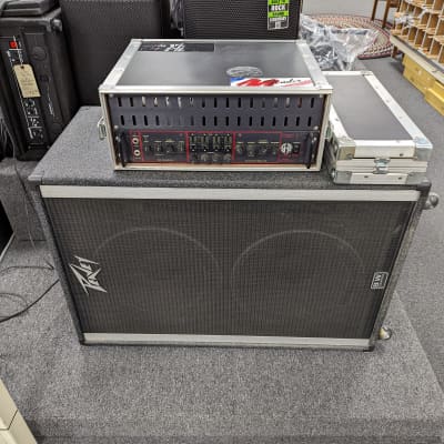 SWR SM-400 Bass Rack Amplifier with Peavey Model 215D-BW | Reverb