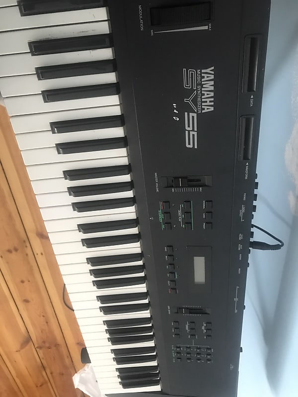 Yamaha SY 55 1990 Black | Reverb