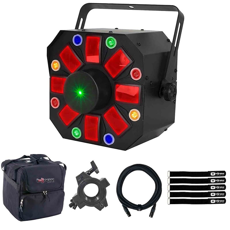 Eliminator Furious 3RG Party Lighting RBG DMX Effect DJ Light | Reverb