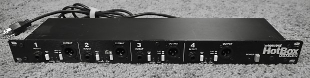 Whirlwind HotBox Quad 4 Channel Active DI (Direct) Box | Reverb