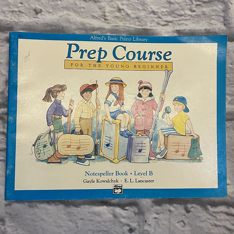 Alfred Prep Course for the Young Beginner Notespeller Piano | Reverb